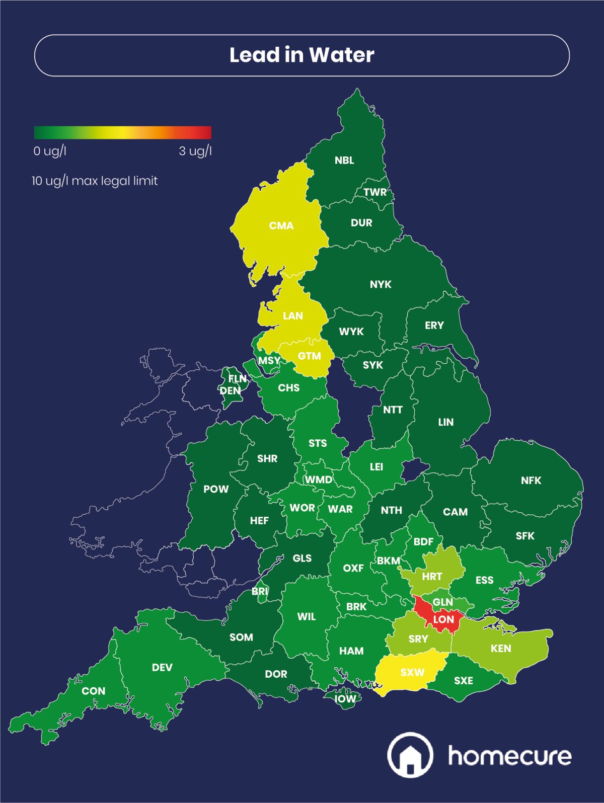 Best Tap Water Quality in the UK - Study | Homecure Plumbers