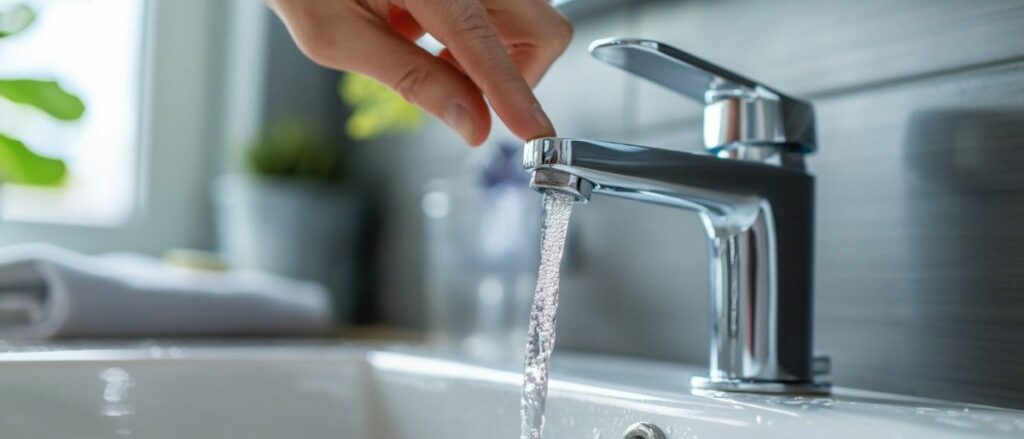 How to remove air from water pipes and restore quiet flow